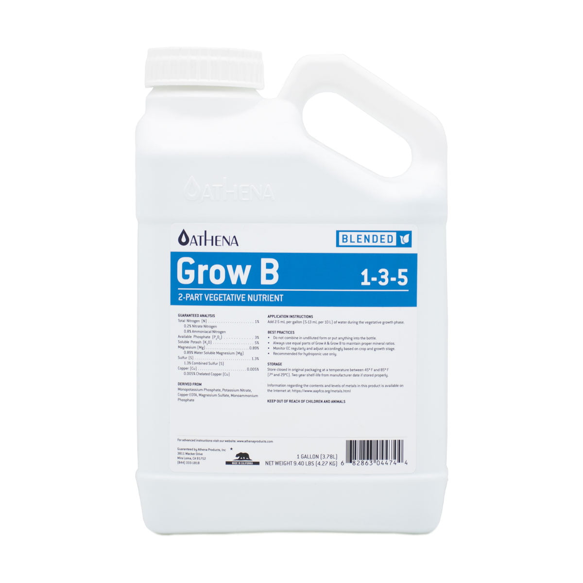 Athena Grow (Blended) - Easy Grow Ltd | Hydroponic Wholesale