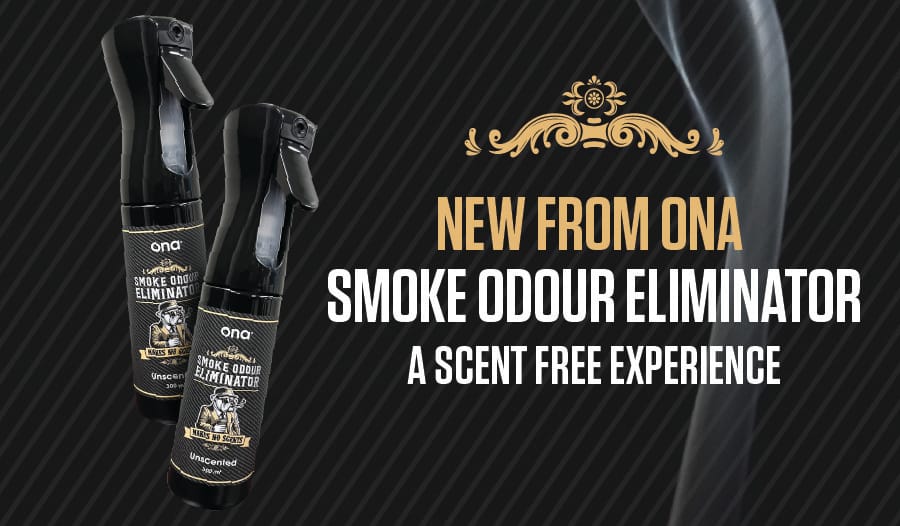 New from ONA - the Smoke Odour Eliminator you've been waiting for ...